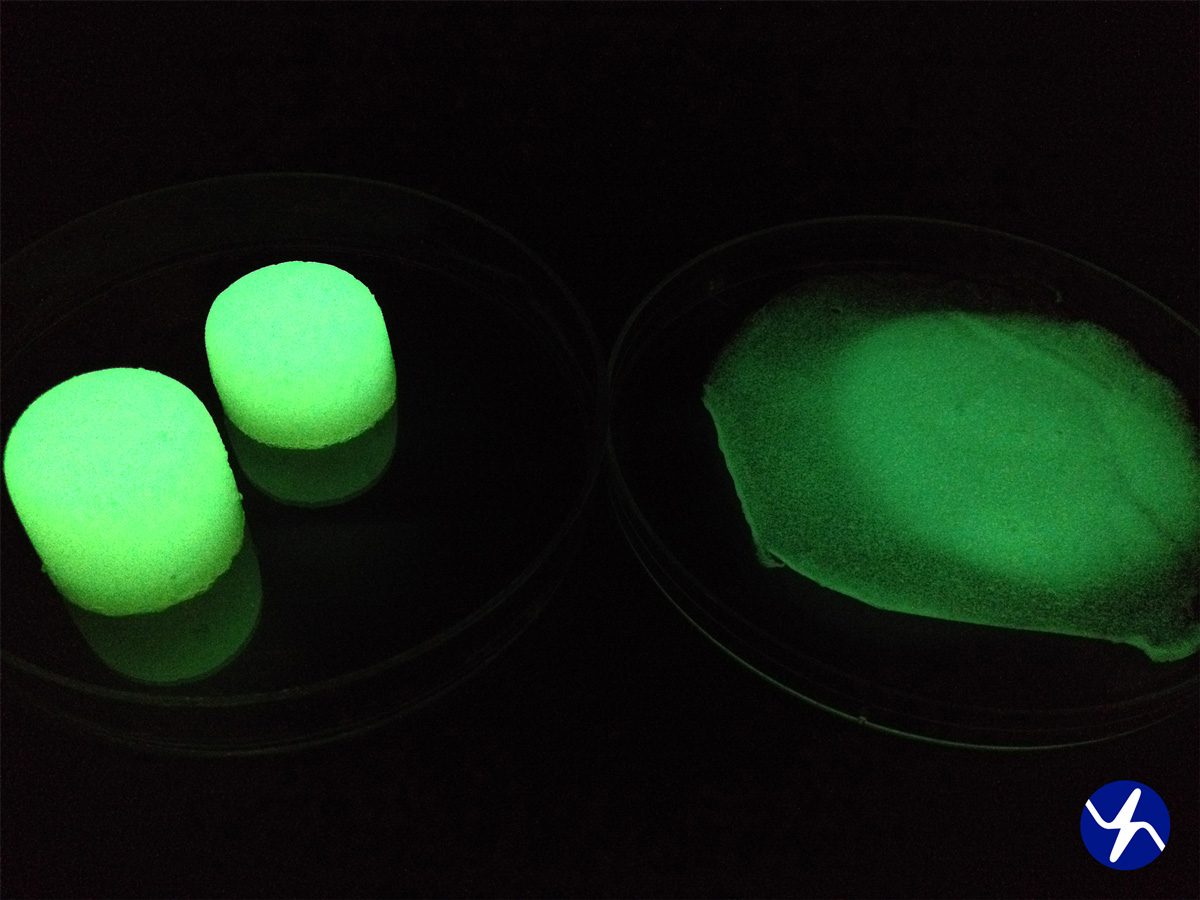 Soft, Luminous Bioplastics - Yeadon Space Agency